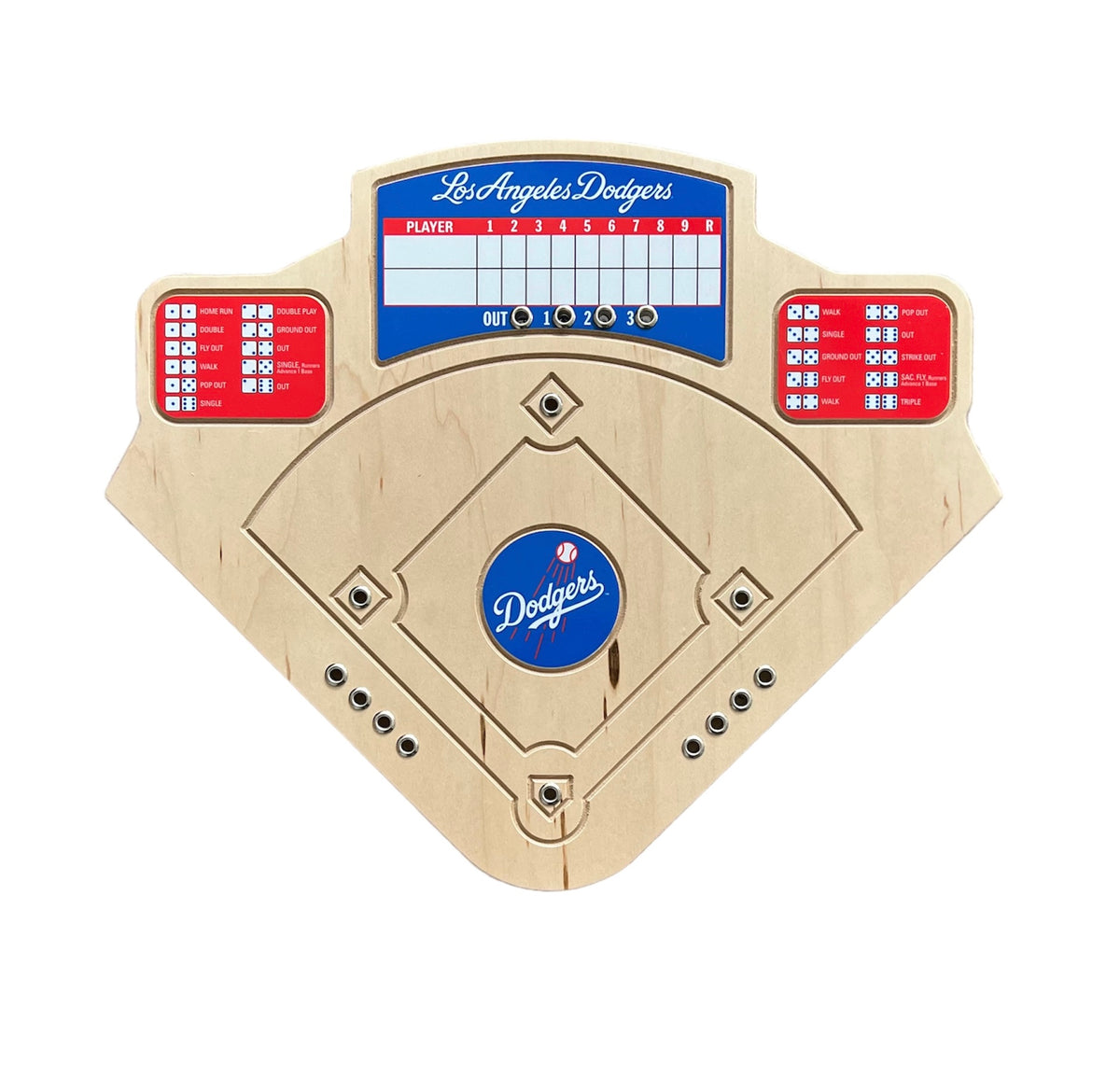 MLB Los Angeles Dodgers– Across The Board Game