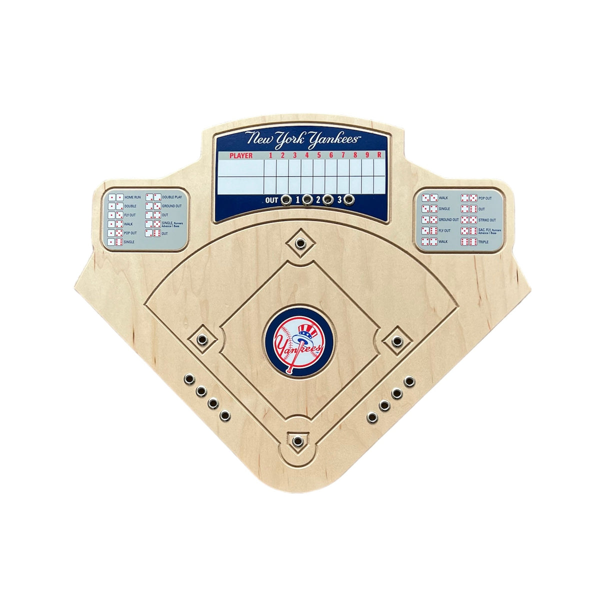 MLB New York Yankees Baseball Game– Across The Board Game