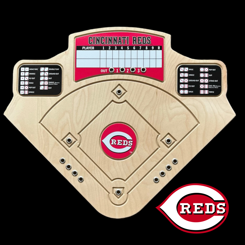MLB Cincinnati Reds Baseball Game – Across The Board Game