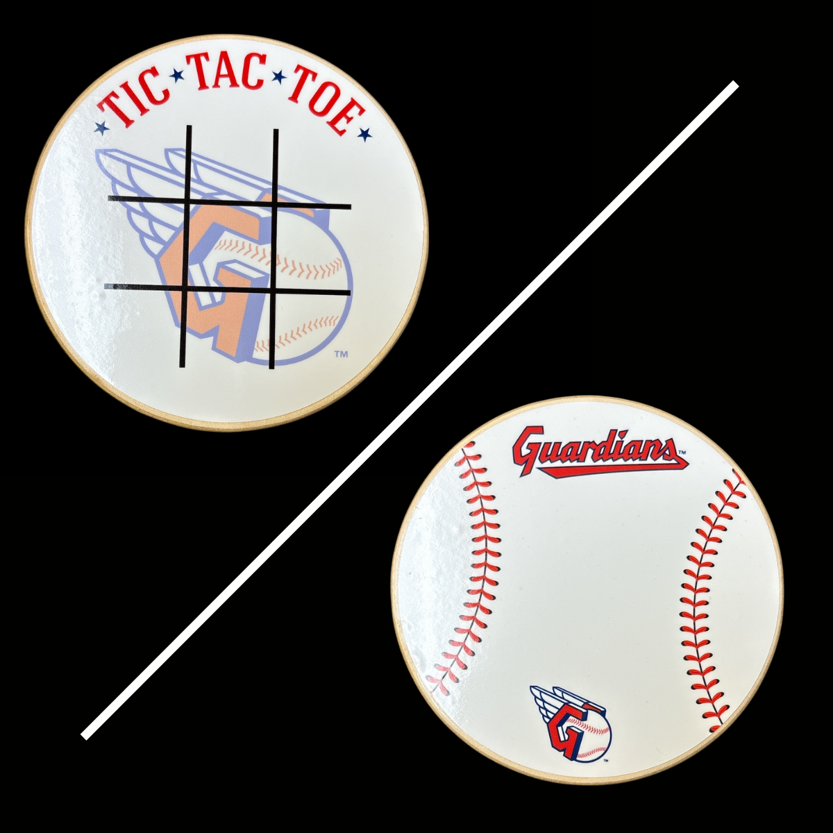 MLB Cleveland Guardians ON THE GO- 2 IN 1 – Across The Board Game