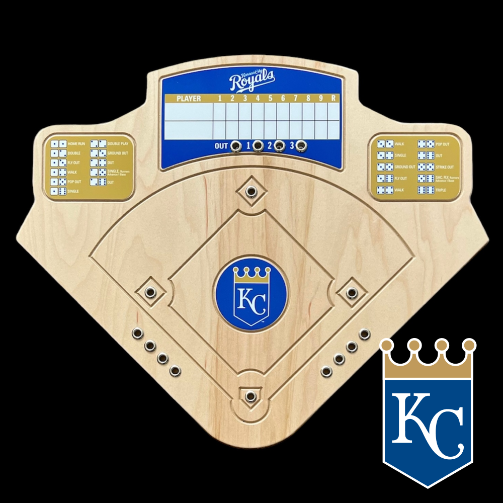 MLB Kansas City Royals Baseball Game – Across The Board Game
