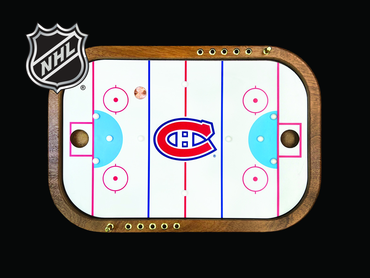 NHL Montreal Canadiens® Penny Hockey Game – Across The Board Game
