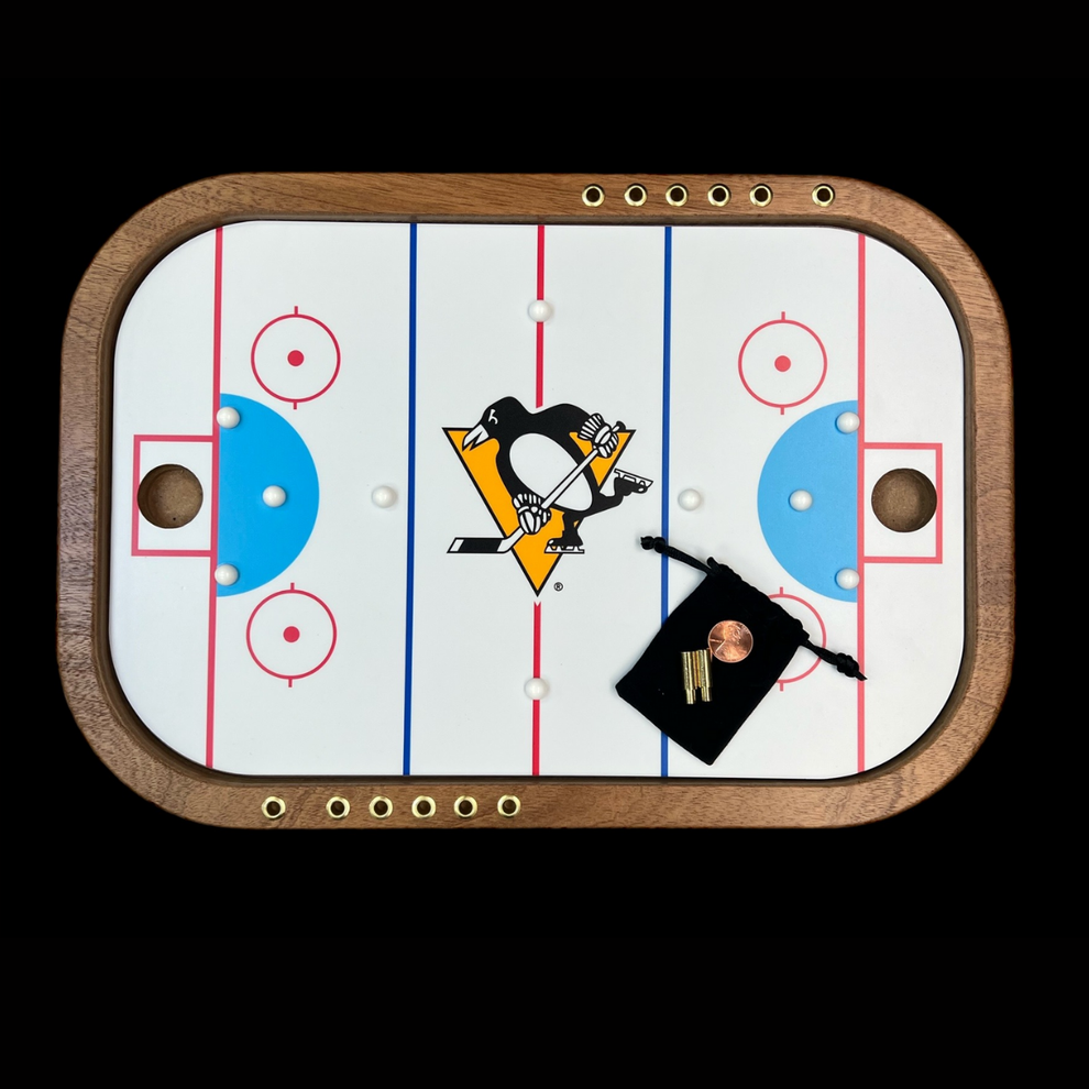 NHL Pittsburgh Penguins® Penny Hockey Game – Across The Board Game