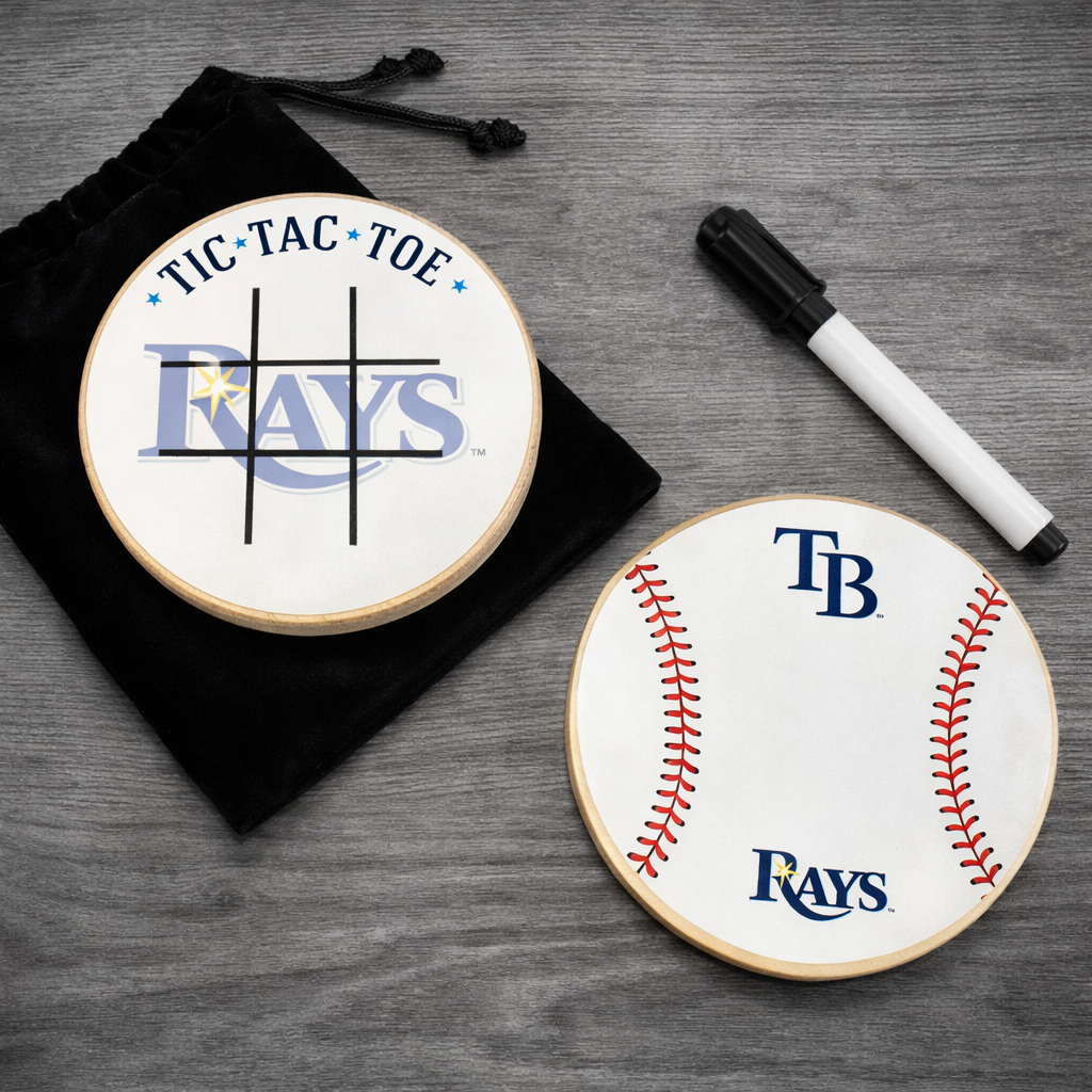 MLB Tampa Bay Rays ON THE GO- 2 IN 1 – Across The Board Game