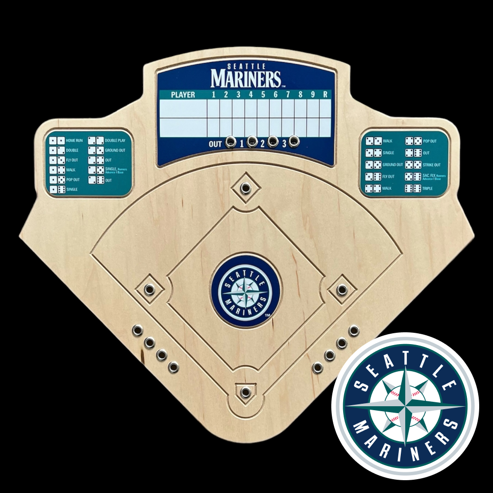 MLB Seattle Mariners Baseball Game – Across The Board Game