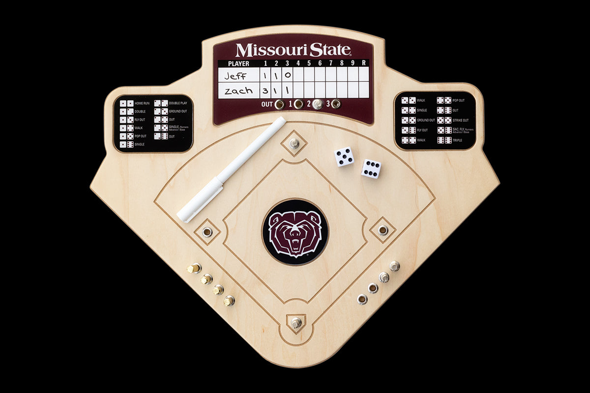 Missouri State University Baseball Game– Across The Board Game