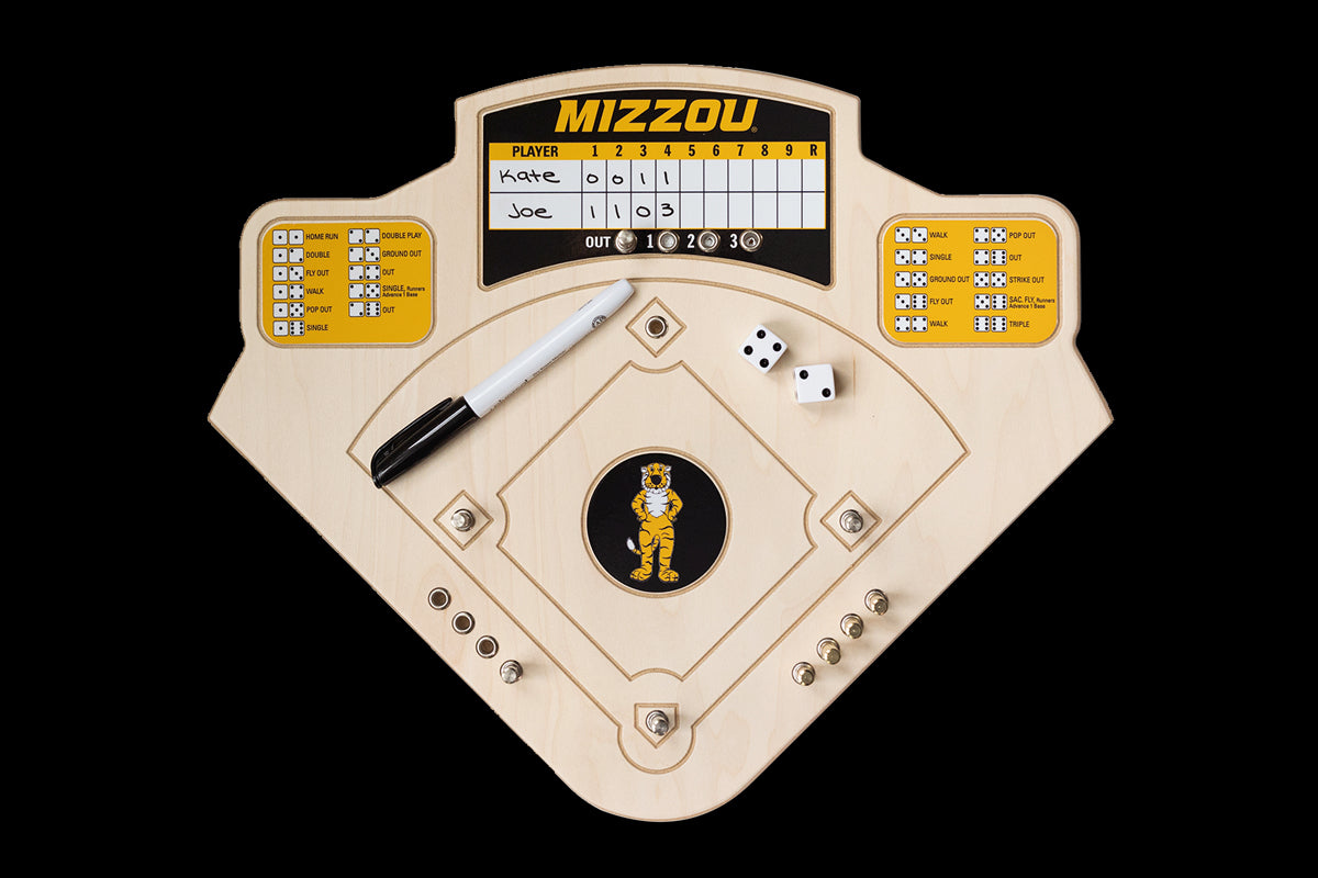 MIZZOU Baseball Game– Across The Board Game